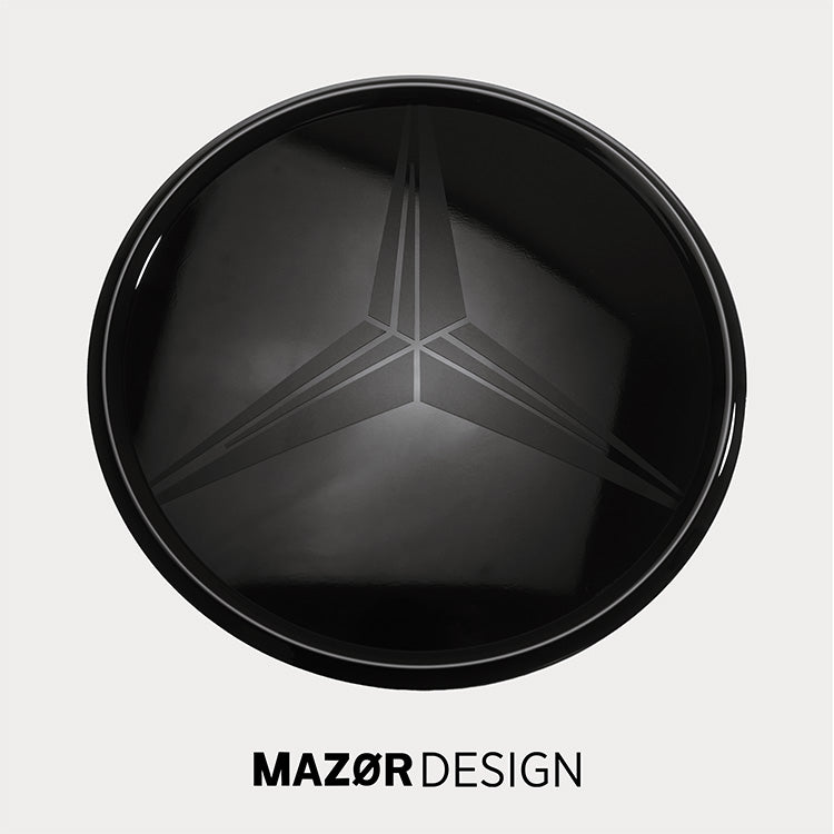 Mercedes-Benz - Emblem Vorne Schwarz Glanz A0008880500