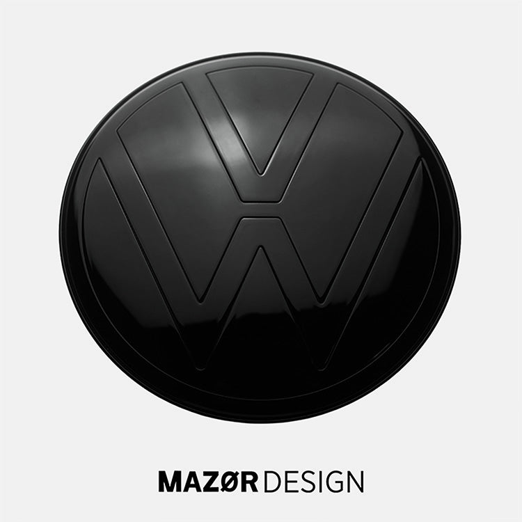 VW ID. BUZZ - Emblem Vorne Kühlergrill Schwarz Glanz